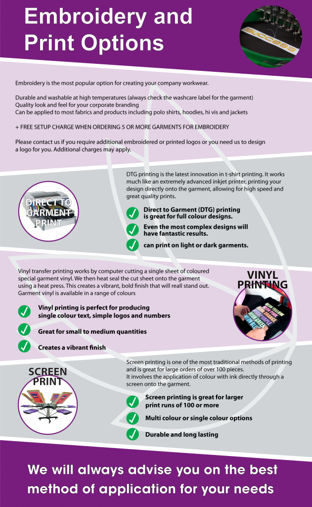 Embroidery and Printing | Imageworks International